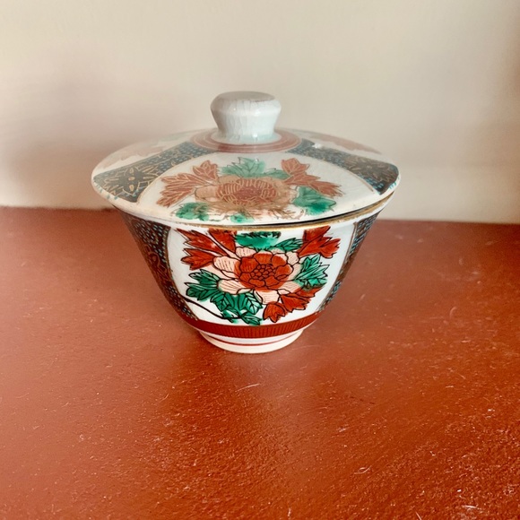 Vintage | Accents | Antique Satsuma Raised Relief Porcelain Rice Dish ...